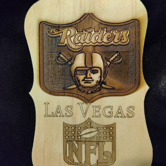 las Vegas Raiders | Wall Decor | Laser Engraved Board | Poshmark